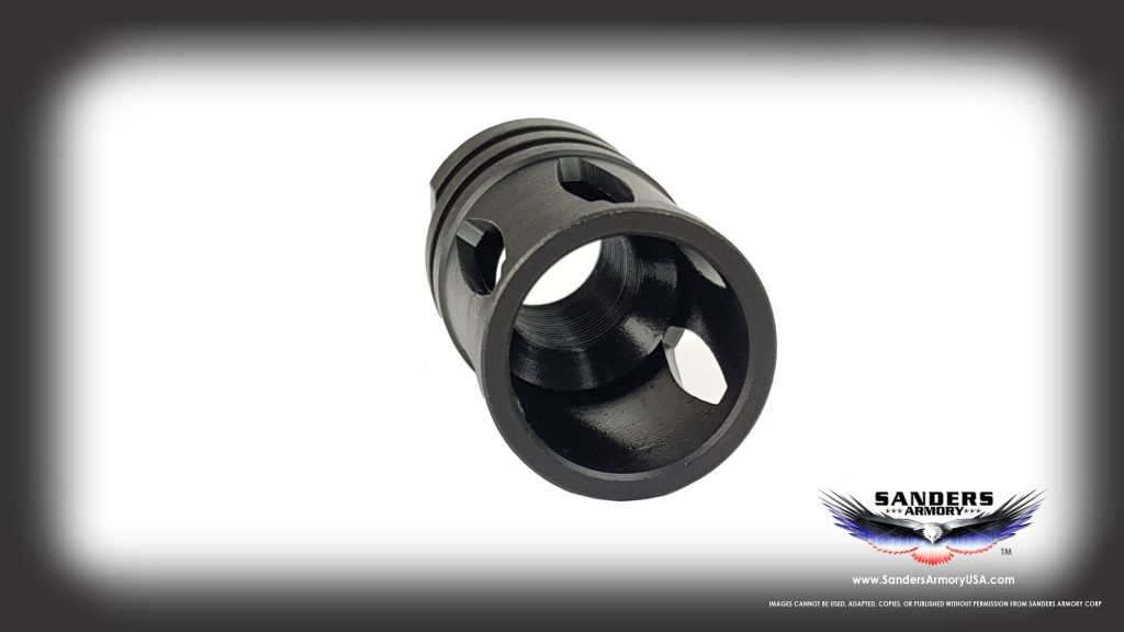 AR-15 A2 Birdcage Muzzle Brakes - Stainless Steel and Parkerized