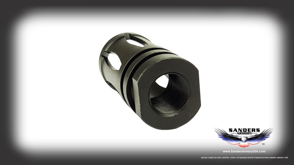 AR-15 A2 Birdcage Muzzle Brakes - Stainless Steel and Parkerized
