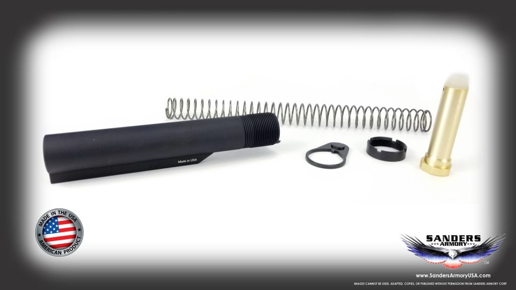 AR-15 Six Position Mil-Spec Buffer Tube Kit