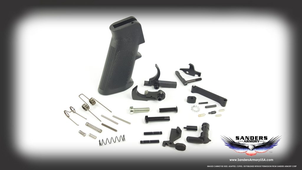 AR Complete US Made Standard Lower Receiver Parts Kit