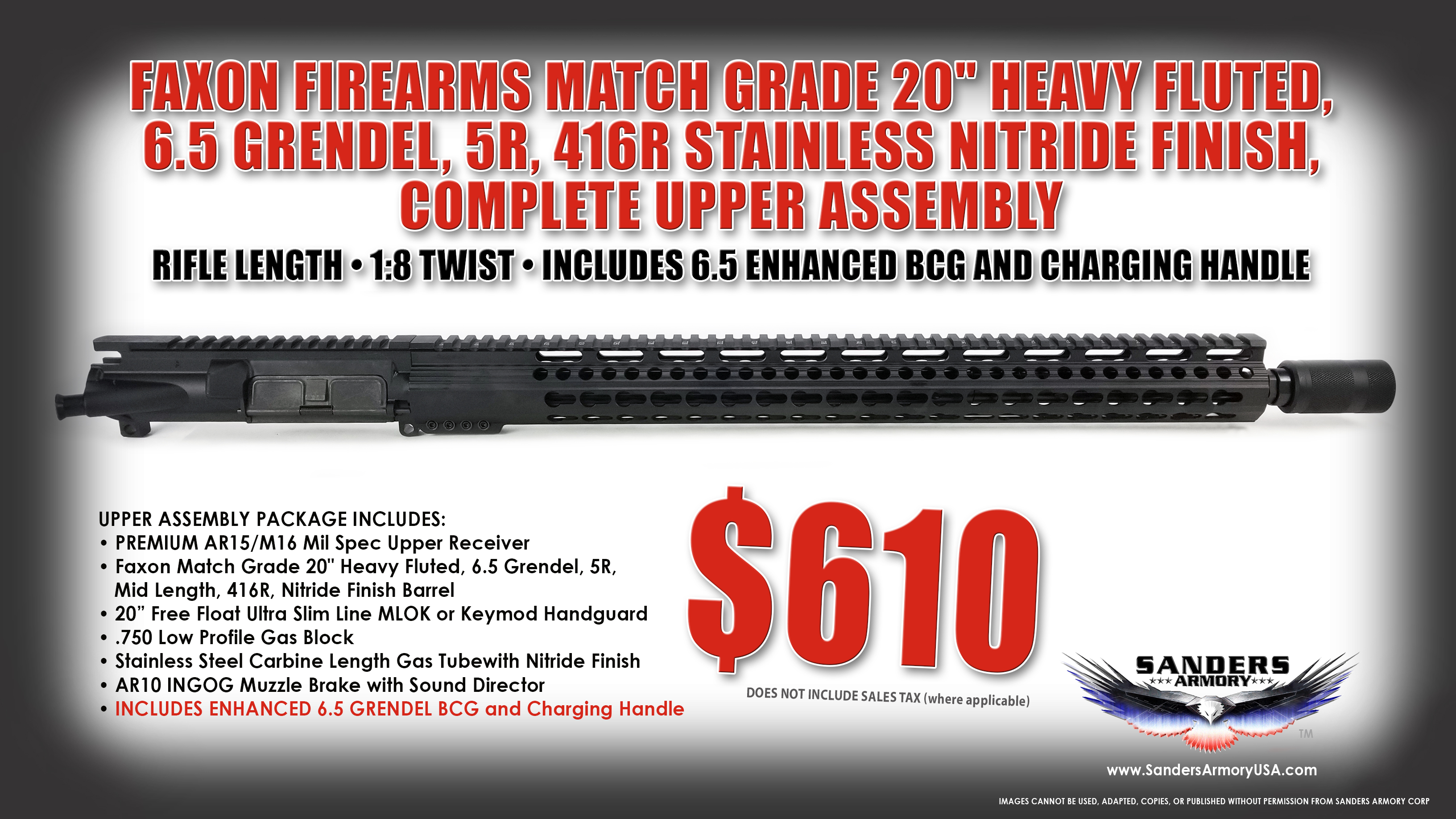 Ar Upper Assemblies 3891