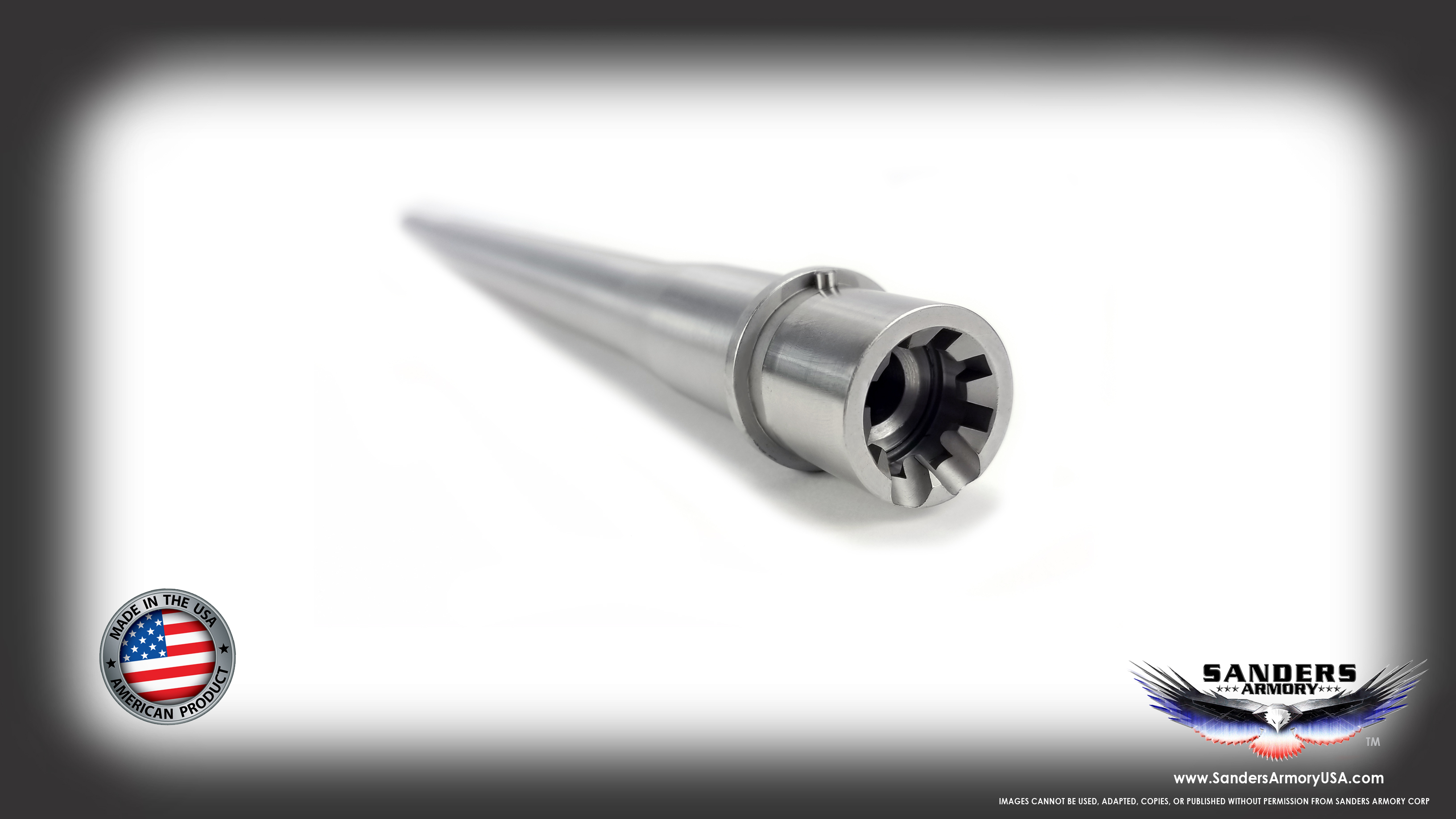 Sanders Armory 24" Match Grade 6MM ARC 416R Stainless Steel Hand Lapped ...