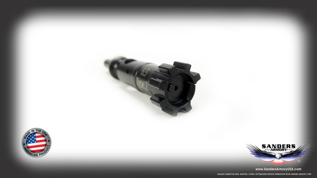 6.5 Grendel Type II (.136) MPI Tested Phosphate Bolt Head with Phos ...